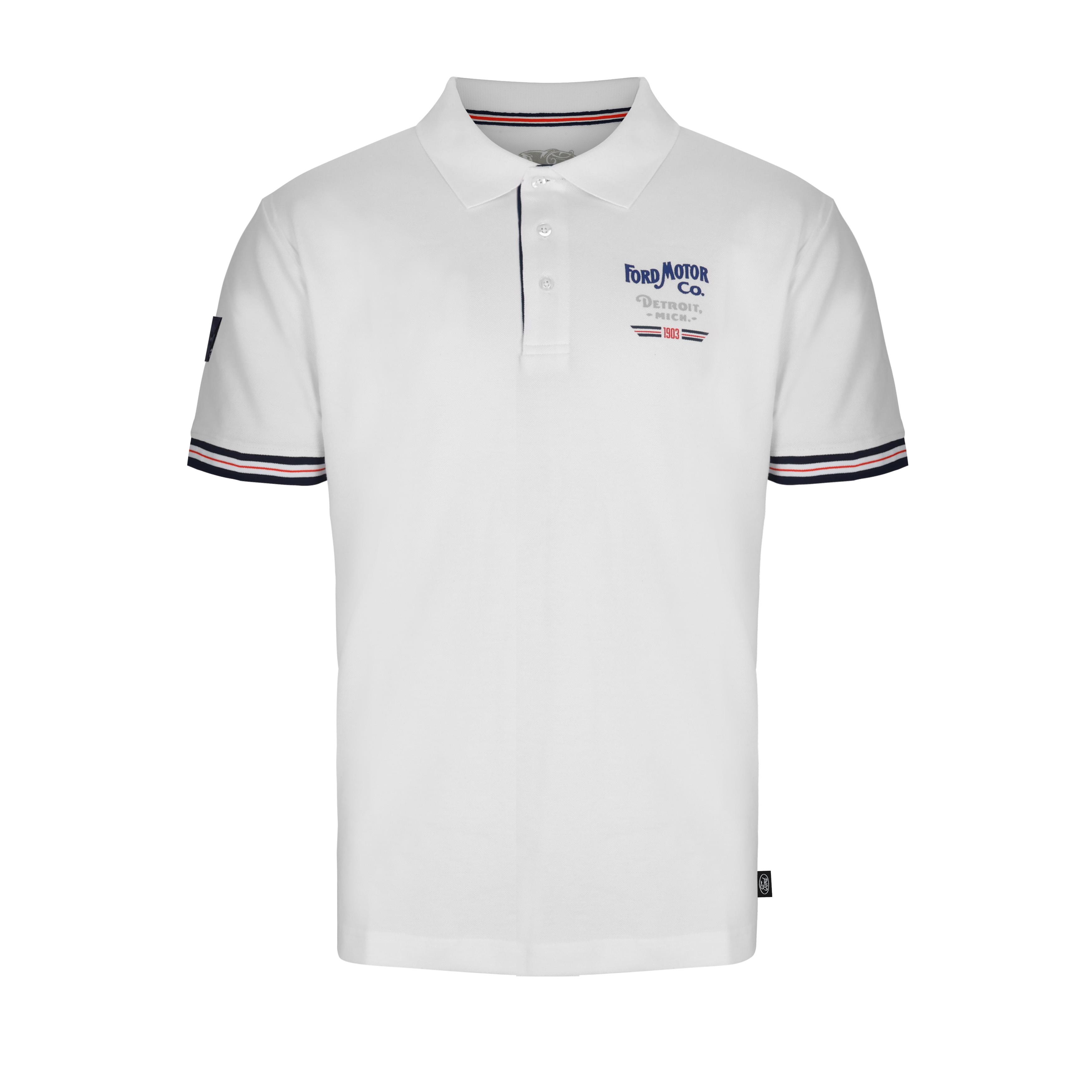 Ford Heritage Polo-Shirt white 2.0 | Ford Heritage Collection | Ford ...