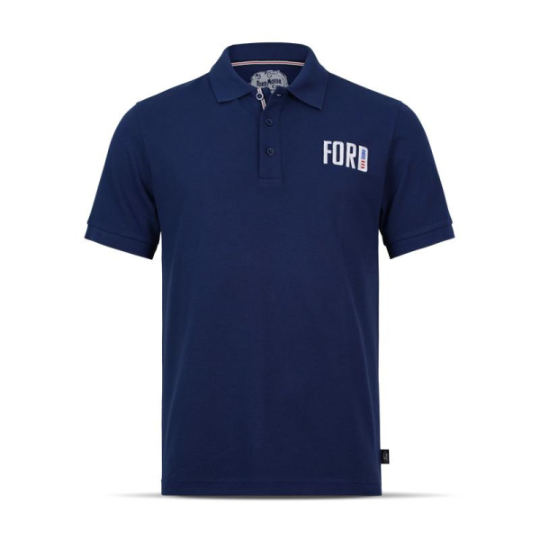 Ford Heritage Polo-Shirt, navy | Ford Heritage Collection | Ford ...