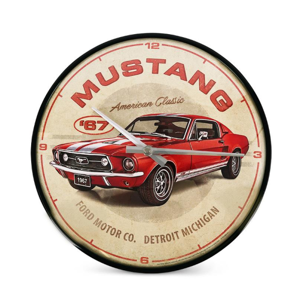 Ford Mustang Wanduhr | Uhren | Einkaufen nach Kategorie | Ford ...
